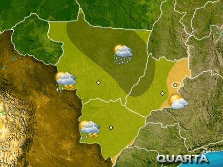 Clima: Quarta-feira (18) será de chuvas fortes no Norte do Brasil e no ...